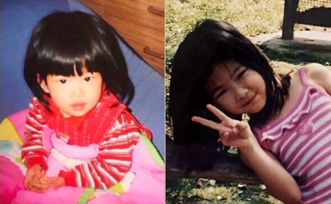 Blackpink Rose Childhood Pictures